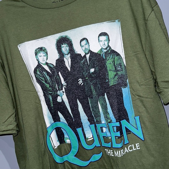 Vintage | Shirts | New Queen The Miracle Freddie Mercury Final Album ...
